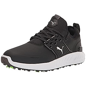 Puma Golf Men's Ignite Articulate Golf Shoe, Puma Black-Puma Silver-Puma Black, 7 Wide
