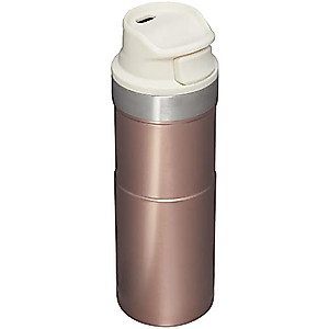 Stanley Transit Trigger-Action Travel Mug 16oz Rose Quartz Glow