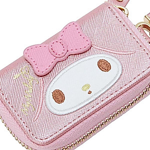 Cute Cartoon Kuromi My Melody Small Wallet Short Ladies Wallet Leather Wallet Ladies Money Bag (Pink)