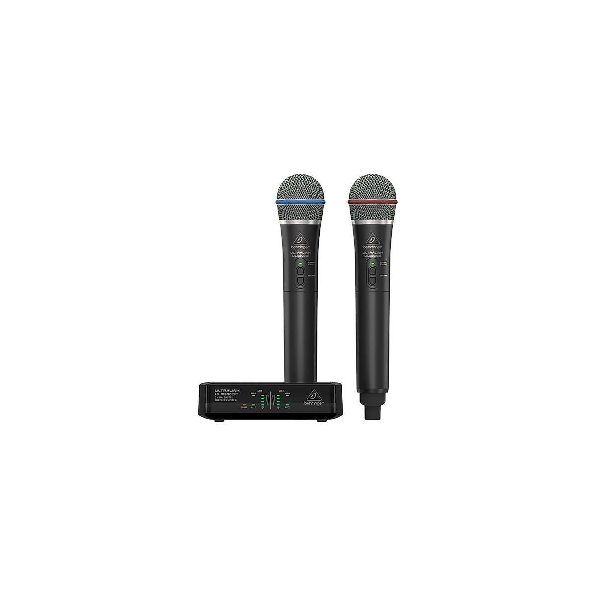 Behringer ULM302MIC Wireless Dual Handheld Microphone System