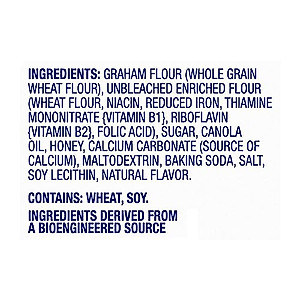 Teddy Grahams Honey Graham Snacks, 48 Total Snack Packs (4 Boxes)