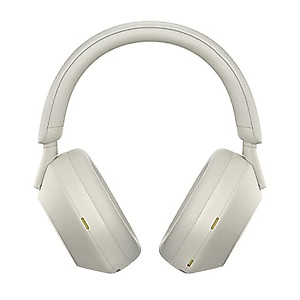 Sony WH-1000XM5-SILVER Wireless Over-Ear Noise Canceling Headphones - Silver with an Additional 1 Year Coverage by Epic Protect (2022)