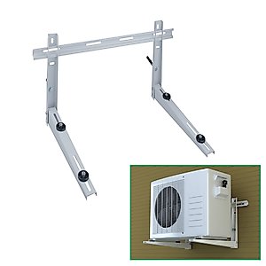 Forestchill Mini Split Wall Mounting Bracket with Cross Bar, Universal Fit Ductless Mini-Split Air Conditioner Heat Pump Systems, Support up to 330 lbs, 9000-18000 BTU Condenser