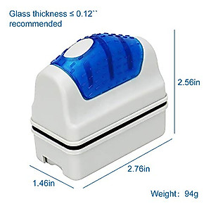 Jasonwell Magnetic Aquarium Fish Tank Glass Algae Glass Cleaner Scrubber Floating Clean Brush(S)