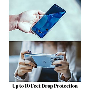 ArmadilloTek CaseBorne S Compatible with OnePlus 9 Pro Hybrid Clear Case (2021 Release) - Clear