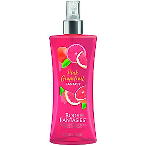 Body Fantasies Signature Sparkling Pink Grapefruit by Parfums De Coeur Body Spray 8 oz for Women