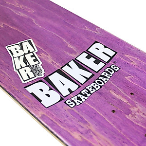 Baker Skateboard Complete Brand Logo White 8.25"