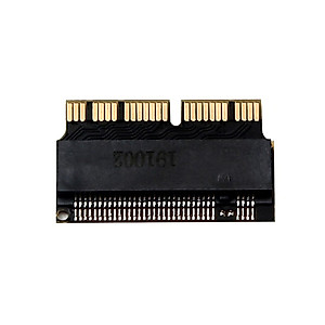 JMT M.2 NGFF Adapter NVMe PCI-E x4 M2 to SSD Compatible with A-pple Laptop,Mac-Book Air Pro 2013 2014 2015 A1465 A1466 A1502 A1398 (2Pcs)