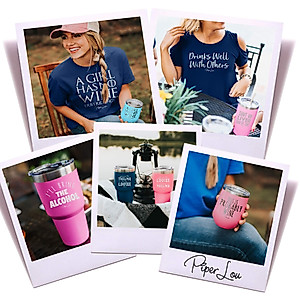 Piper Lou | This is Probably Tito's, Stainless Steel Insulated Tumbler with Lid - Royal | 20 Oz.