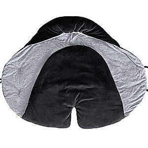 7AM Baby Car Seat Blanket - Multifunctional Car Seat Cover for Baby Boy & Girl, Winter Stroller & Car Seat Swaddle Blankets for Babies, Micro-Fleece & Plush Lined Warm Carseat Cover | Nido (Large)