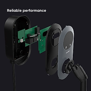 AutoBot Home Electric Vehicle (EV) Charger Level 2, Extra 2 RFID Card, 40Amp, 240V, NEMA 14-50 Plug, Indoor/Outdoor EVSE, 25-Foot Cable for All EVs, Gifts