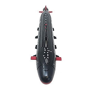 16.5 Inch Toy Navy Black Submarine with Sound Effects and Torpedo (2 Pack)