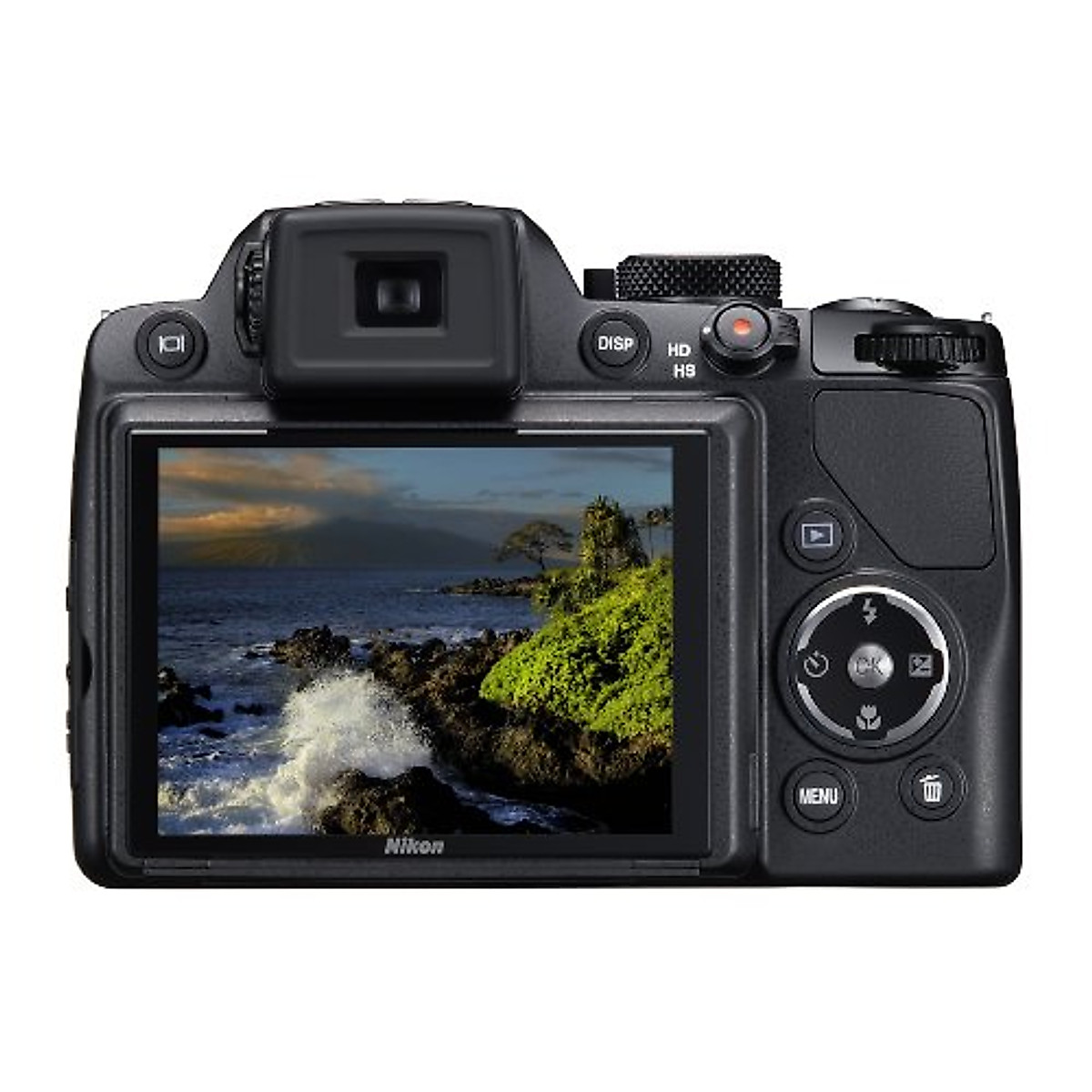 Nikon Coolpix P100 10 MP Digital Camera with 26x Optical Vibration Reduction (VR) Zoom and 3-Inch LCD (Black) (OLD MODEL)