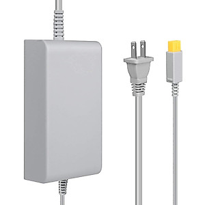 Console Charger for Wii U, AC Adapter Power Supply Replacement for Nintendo WiiU Console (Not Compatible with Nintendo Wii)
