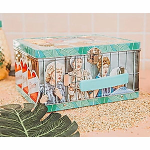 Toynk The Golden Girls Cast Retro Metal Tin Lunch Box Tote Exclusive