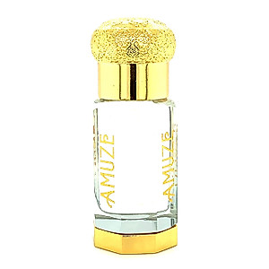 Amuze Fragrance White Oud, 6 ml | Premium Perfume Oil | Attar Oil | Alcohol-Free | Vegan & Cruelty-Free