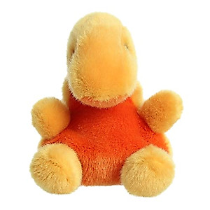 Aurora® Adorable Palm Pals™ Thunder Bronto™ Stuffed Animal - Pocket-Sized Play - Collectable Fun - Yellow 5 Inches
