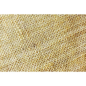 AAYU Brand 20 -Yards Premium Burlap Fabric 40" X 60ft | 20-Yards 40 inch x 60 feet DIY Burlap-Fabric Sackcloth Landscape Cloth Plain Garden Planter Signs Eco-Friendly, Jute Wedding Aisle Runner Roll