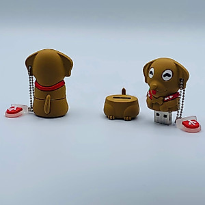 Dog USB Flash Drive - Funny Dog Flash Drive - 16 GB Funny Flash Drive - Dog Lovers Item (Dog)