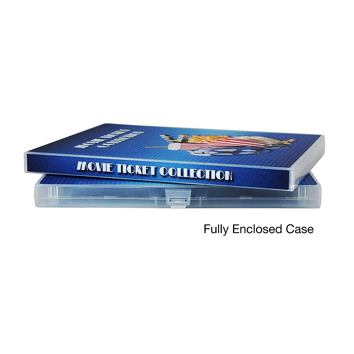 UniKeep® Movie Ticket Collection Case with Acid-Free Pages and Integrated Binder Rings