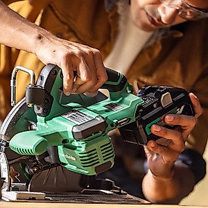 Metabo HPT 36V MultiVolt™ Circular Saw, 7-1/4-Inch, Torque Boost Technology, Tool Body Only, Optional AC Adapter Available, C3607DBQ4