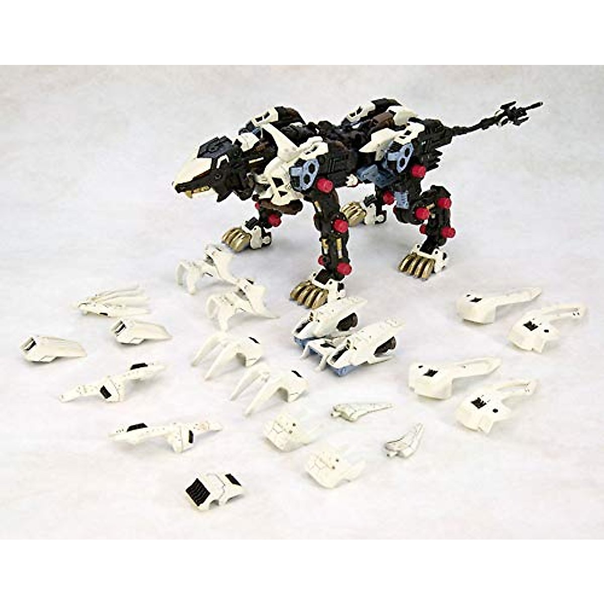 壽屋(KOTOBUKIYA) ZOIDS RZ-041 Liger Zero Marking Plus Version, Total Length: Approx. 12.2 inches (310 mm), 1/72 Scale Plastic Model