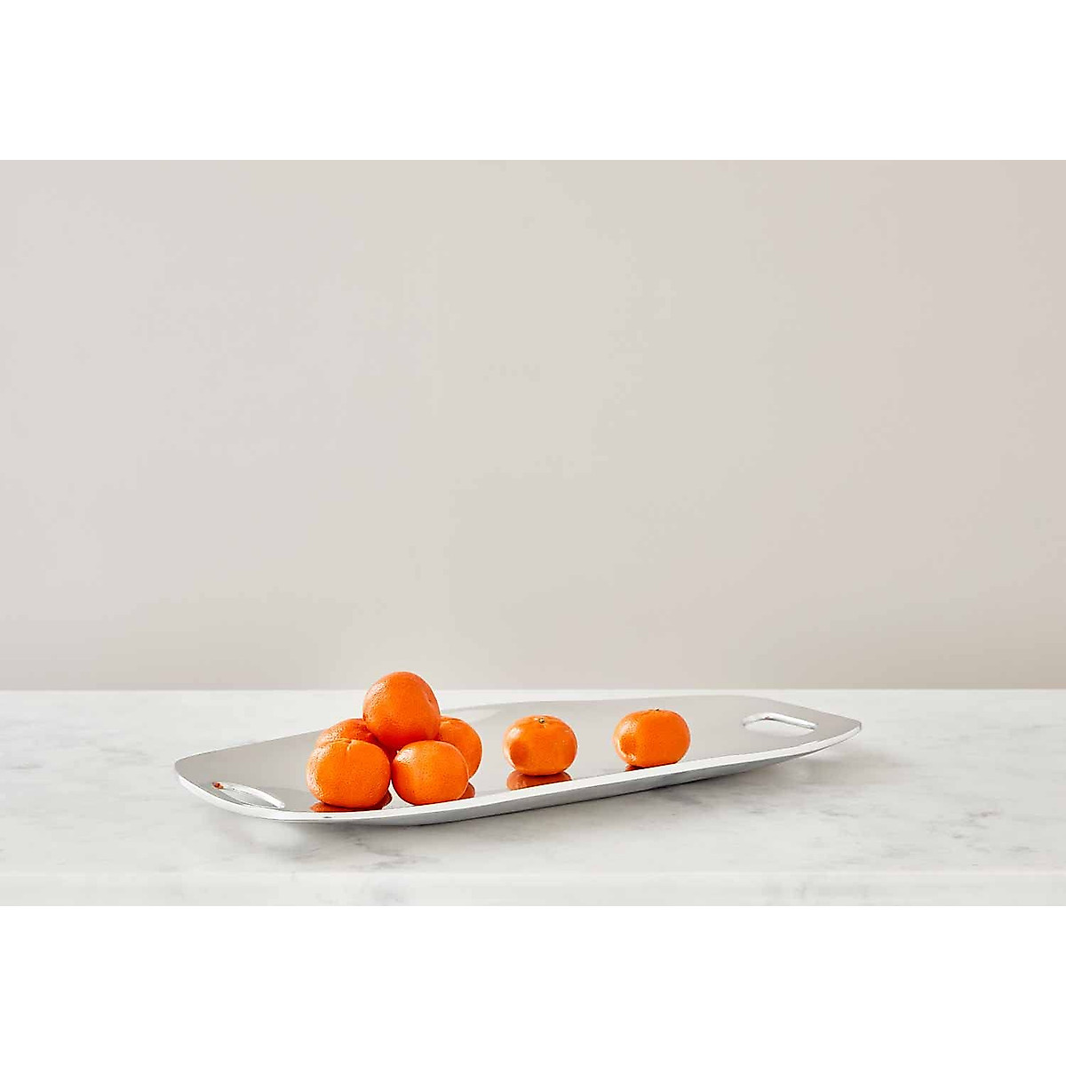 Nambe Handled 21” serving tray