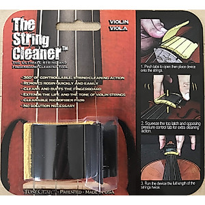 , Rosin Remover and Fingerboard Cleaner for Violin and Viola