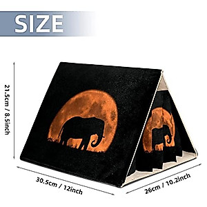 RATGDN Small Pet Hideout Elephant Hamster House Guinea Pig Playhouse for Dwarf Rabbits Hedgehogs Chinchillas