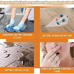 KCRPM Floor Cleaner, Powerful Decontamination Floor Cleaner, Momeng Hardwood Floor Cleaner Orange, Multipurpose Floor Cleaner for Wood (2pcs)