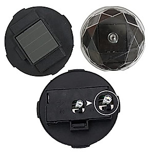 Outanaya Solar Light Outdoor LED Solar Lights Lawn Lights Solar Panels Garden Lights Lawn Lamp Garden LED Light Pathway LED Lights Solar Panel Lights Silver Rainproof LED Street Light