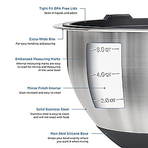 Viking 10-Piece Stainless Steel Bowl Set