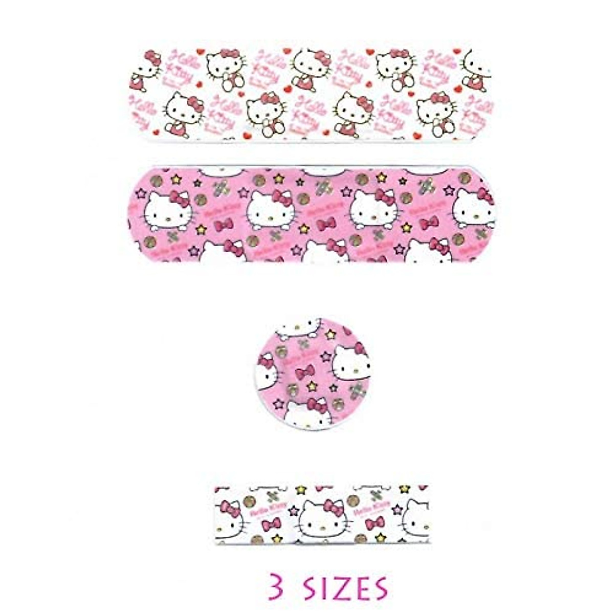 Sanrio Hello Kitty Band First Aid Tape Bandages : 32pcs (2 Boxes)