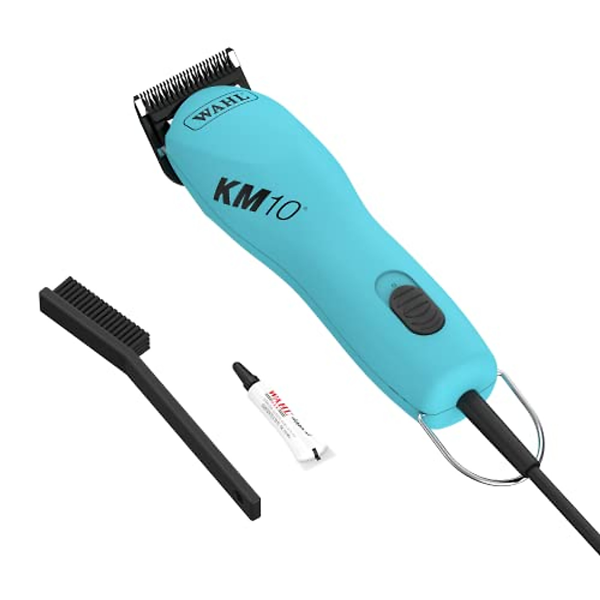 WAHL Professional Animal KM10 2-Speed Brushless Motor Pet, Dog, and Horse Clipper Kit - Turquoise