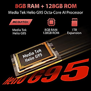 Ulefone Power Armor 13 Rugged Smartphone, IP68 Waterproof Phone, 13200mAh Battery, 15W Wireless Charge, 48MP Four Rear Camera, 6.81" FHD+, Helio G95 Octa-core Android 12, 8GB + 128GB, Dual 4G Unlocked