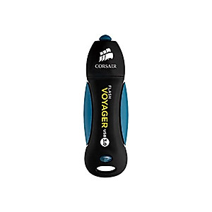 Corsair CMFVY3A-256GB Flash Voyager USB Flash Drive, USB 3.0, 256GB, Black