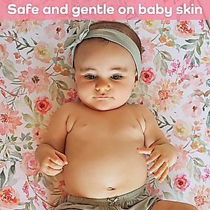 Crib Sheets for Girls – Luxuriously Soft Cotton Blend Crib Sheet for Girl Crib Sheet Mattress & Toddler Sheet by Max&So