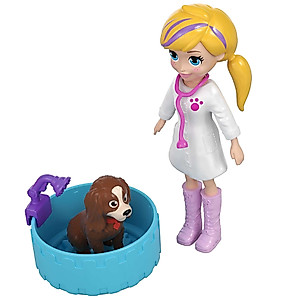 Polly Pocket Cuddle 'n' Care Mobile Vet