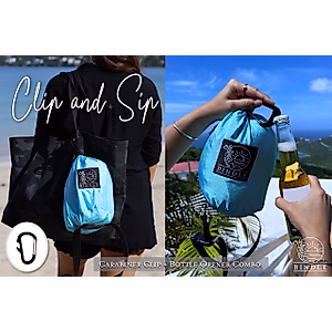 BINDLE Eco-Beach Blanket 84"x80" Large, Recycled Lightweight Material, Sand Free Water Resistant Sandproof, Oversized Portable Picnic Mat for Outdoors Camping Travel, Beach Vibes