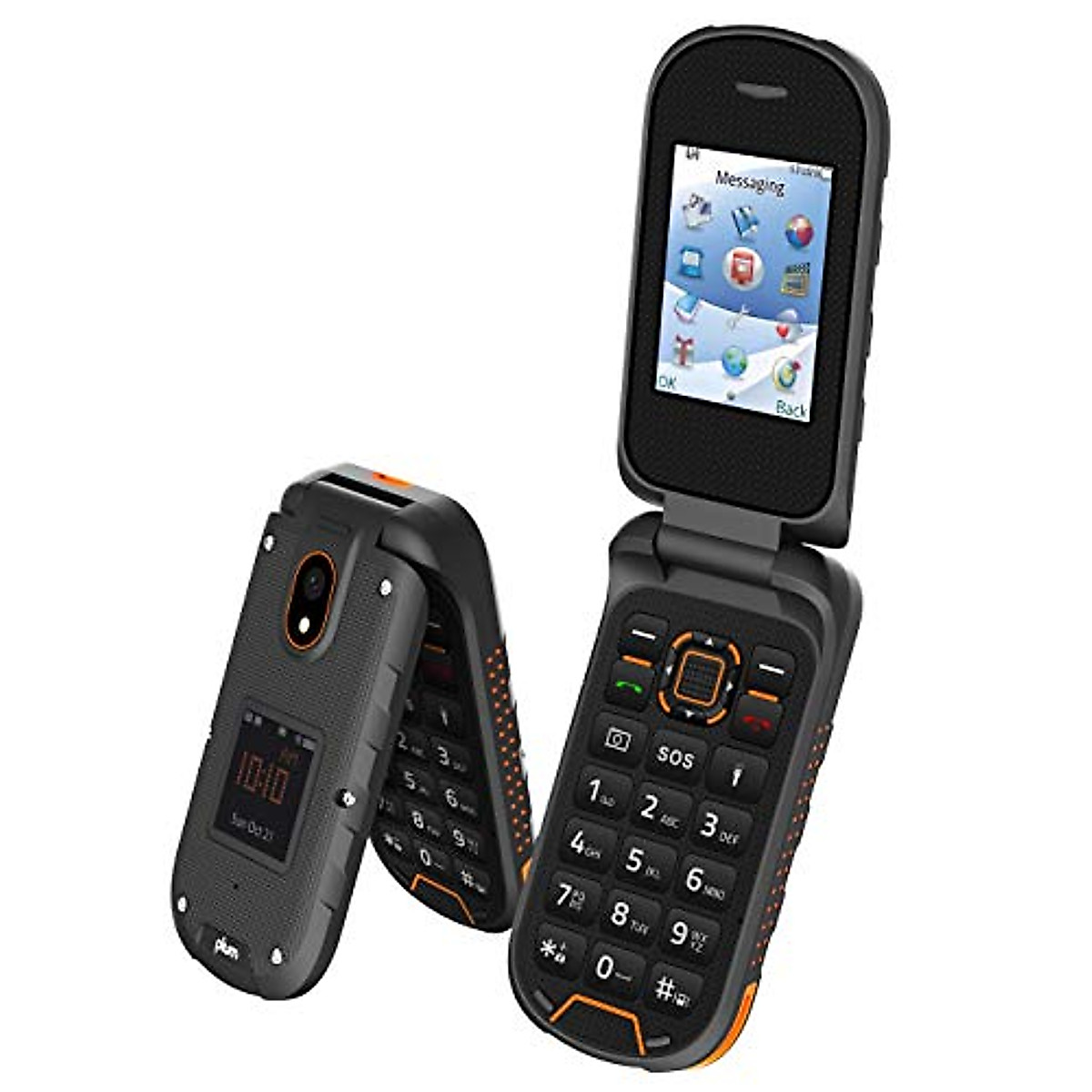 Plum Rugged Flip Phone GSM Unlocked Water Proof Shock Proof IP68 Military Grade - oNLY for International uSE