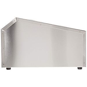 Winco B001PZF270 4 Hole Flatware Cylinder Holder, 2 Tiers, Medium, Stainless Steel