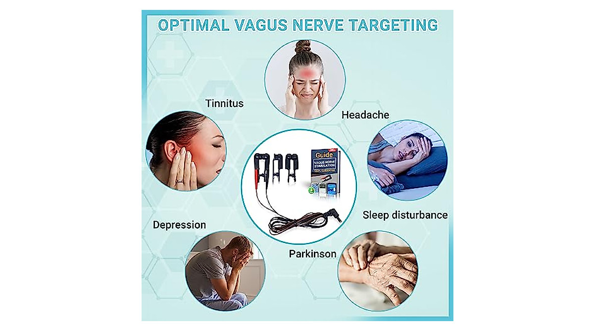 Vagus Nerve Ear Clip for Stress Relief & Better Sleep
