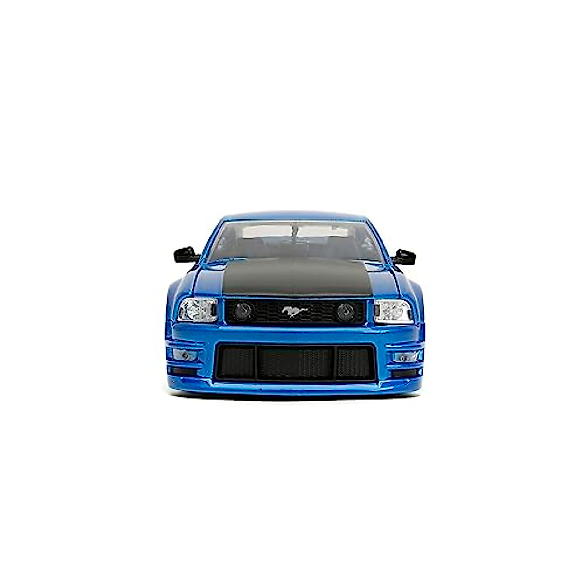 Jada Toys Big Time Muscle 1:24 2006 Ford Mustang GT Die-Cast Car (Candy Blue)