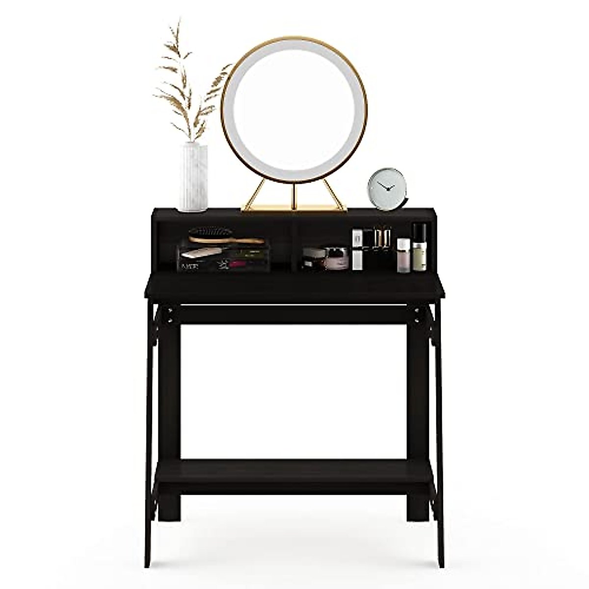 Furinno Simplistic a Frame Computer Desk, Espresso