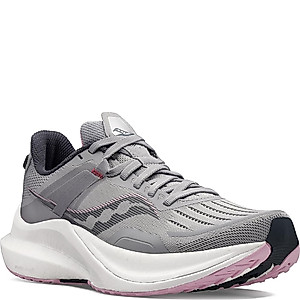 Saucony Womens Running Shoe, Alloy/Quartz, 10 Wide
