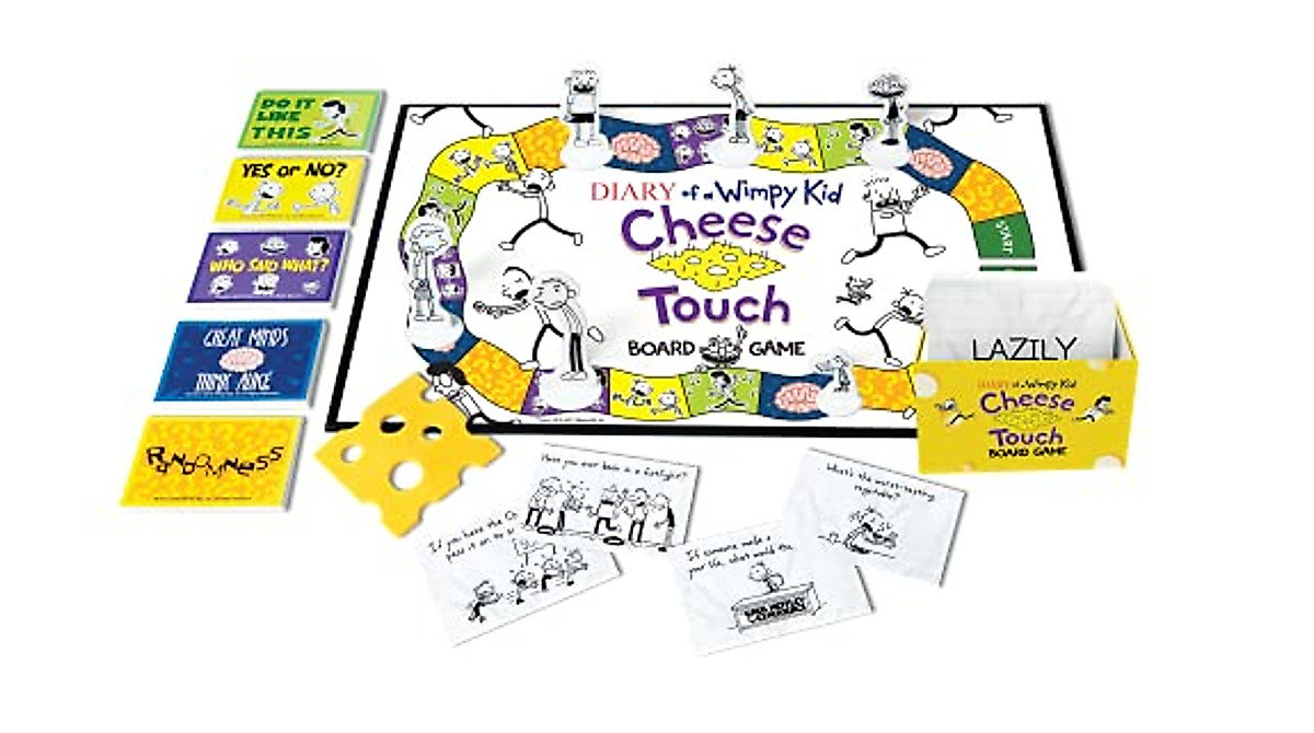 Race to Win with Diary of a Wimpy Kid Cheese Touch Game