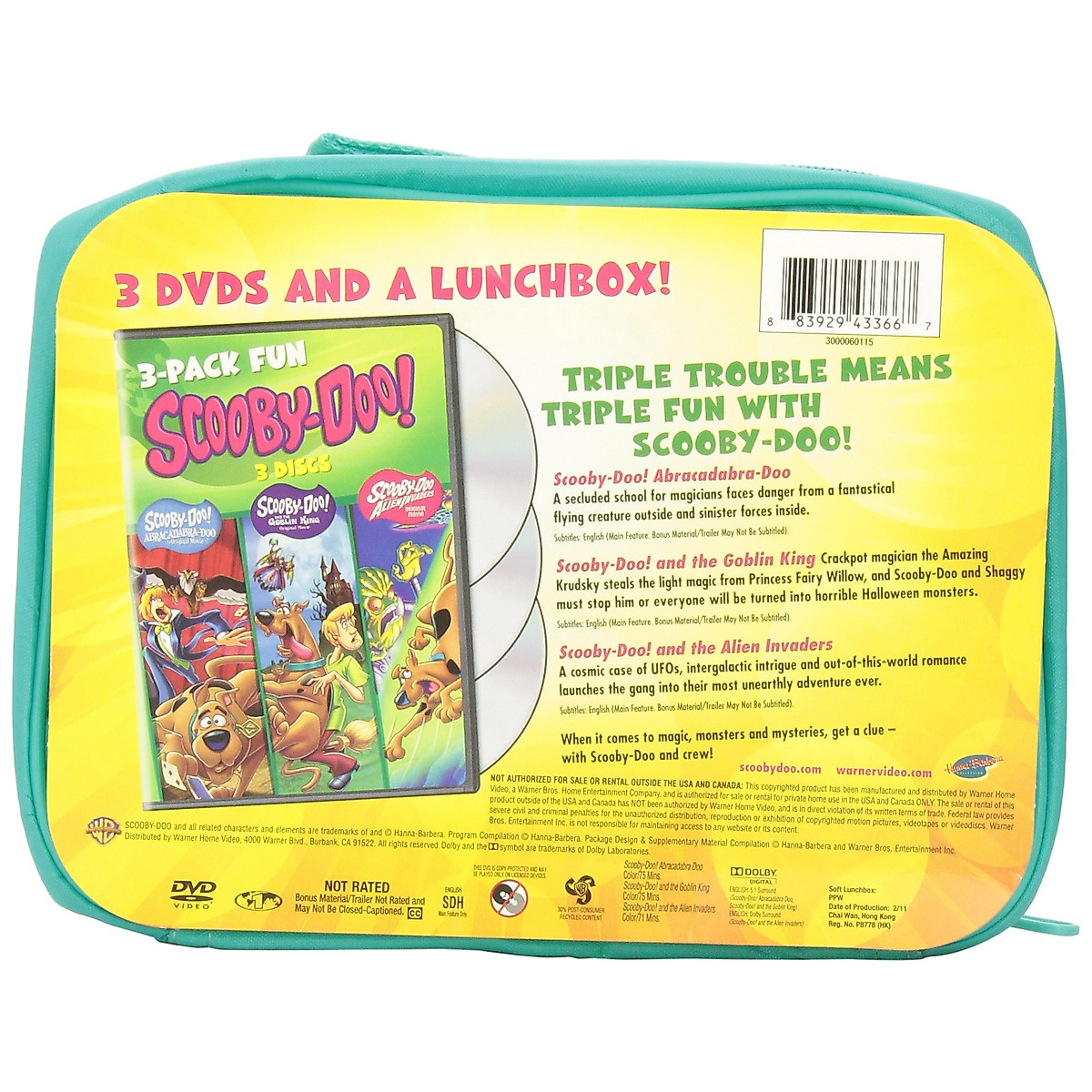 Scooby-Doo! Fun Pack (Lunch-Box/DVD)