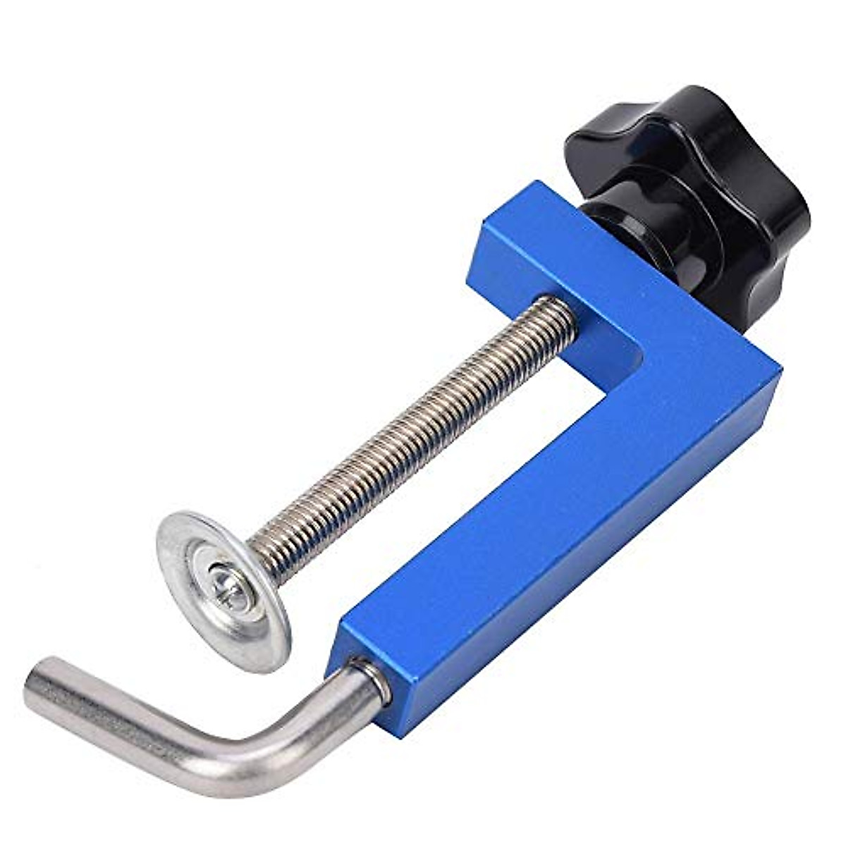 Wood Craft Clamps, Rustproof Multifunction Small Carpenter Clamp, Flexible Fixing G Clamp, for Woodworking Hand-Operated Tool Easy to Operate Industry(100 models)