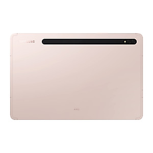 SAMSUNG Galaxy Tab S8+ X800 12.4'' 128GB Wi-Fi with S-Pen - Pink Gold (Renewed)