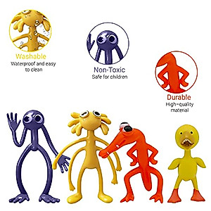 VICTORA Rainbow Friends Toys 4.5 Inches Action Figures Toys, Birthday Gifts for Kids Toy Set For Gaming